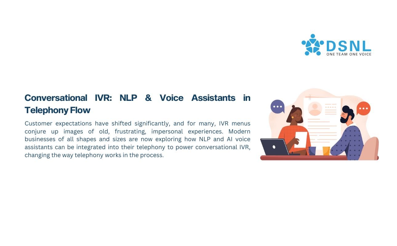 Conversational IVR: NLP & Voice Assistants in Telephony Flow
